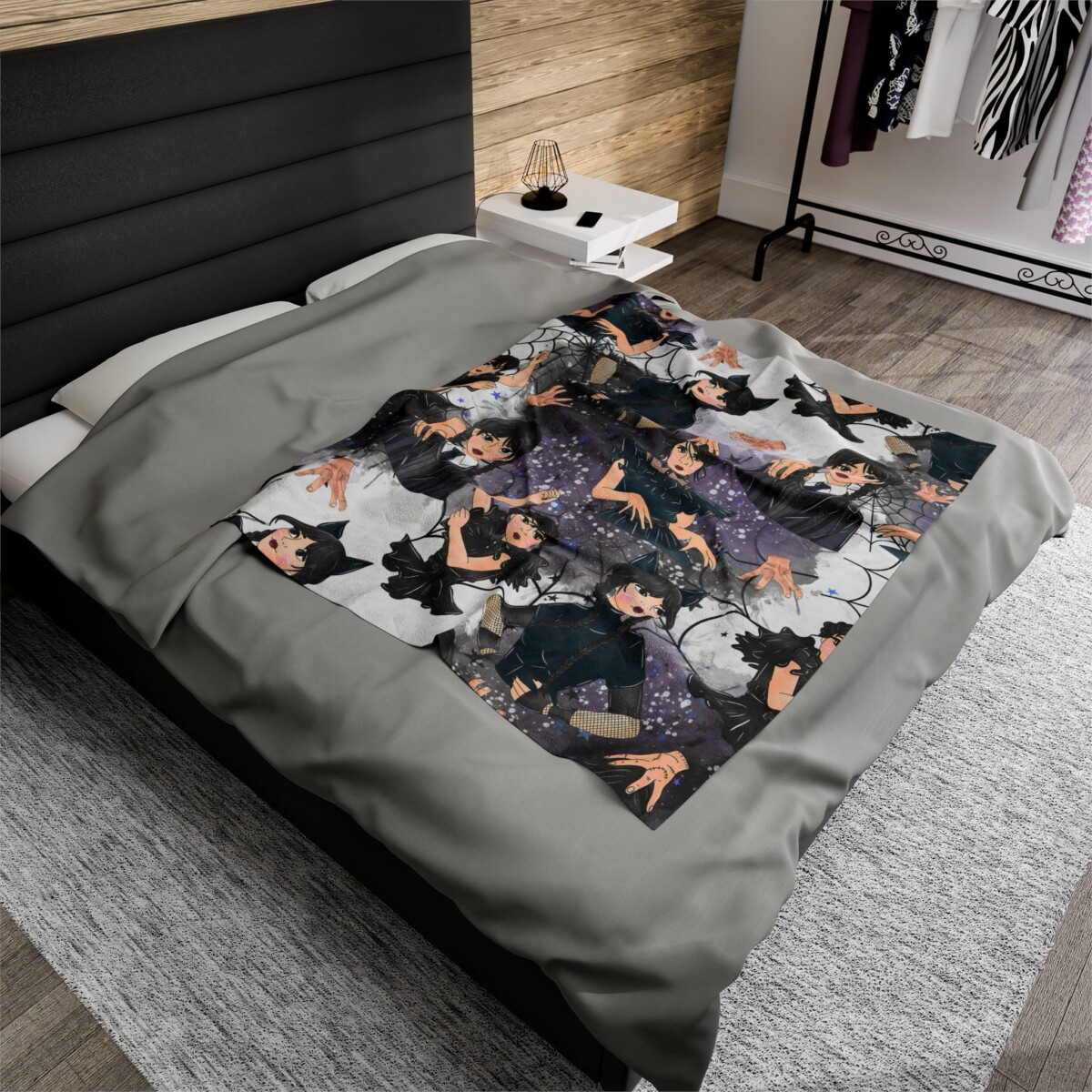 Wednesday Addams Blanket